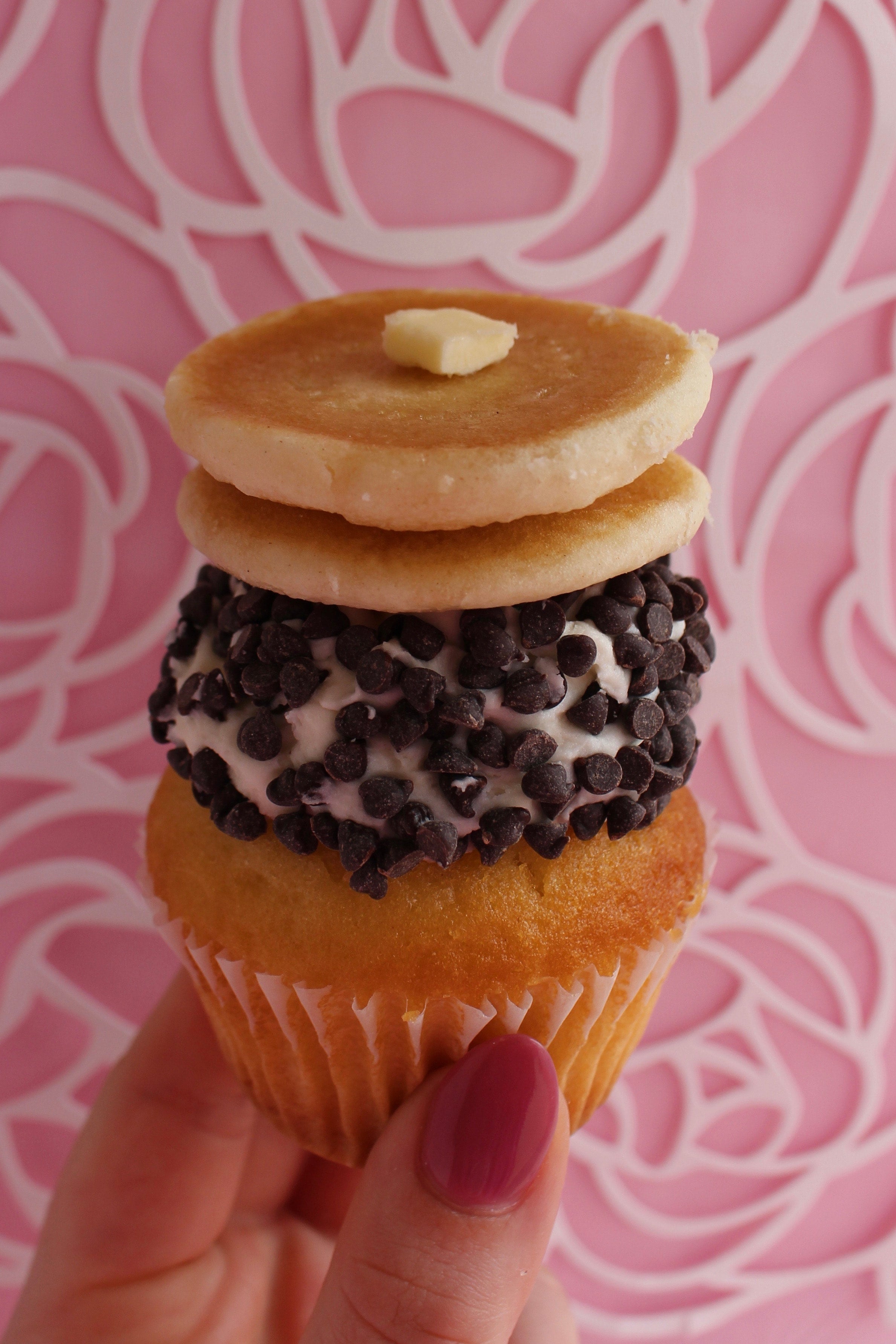 Chocolate Chip Pancake | Caked Up Cafe